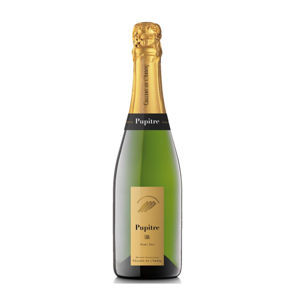 Putojantis vynas Pupitre Cava Semi Sweet | Baltas dobilas